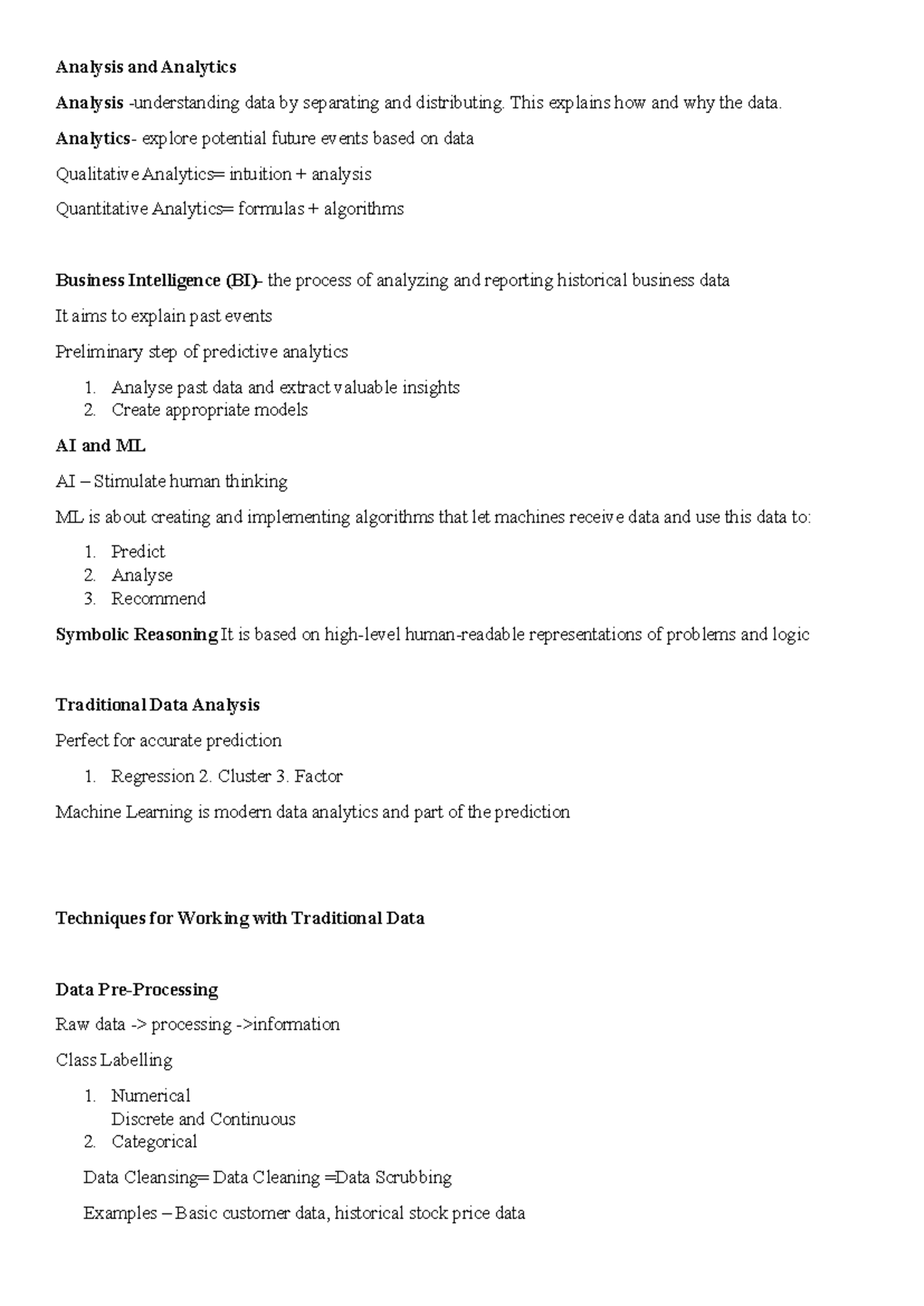 The Data Science Course Complete Data Science Bootcamp 2024 Notes