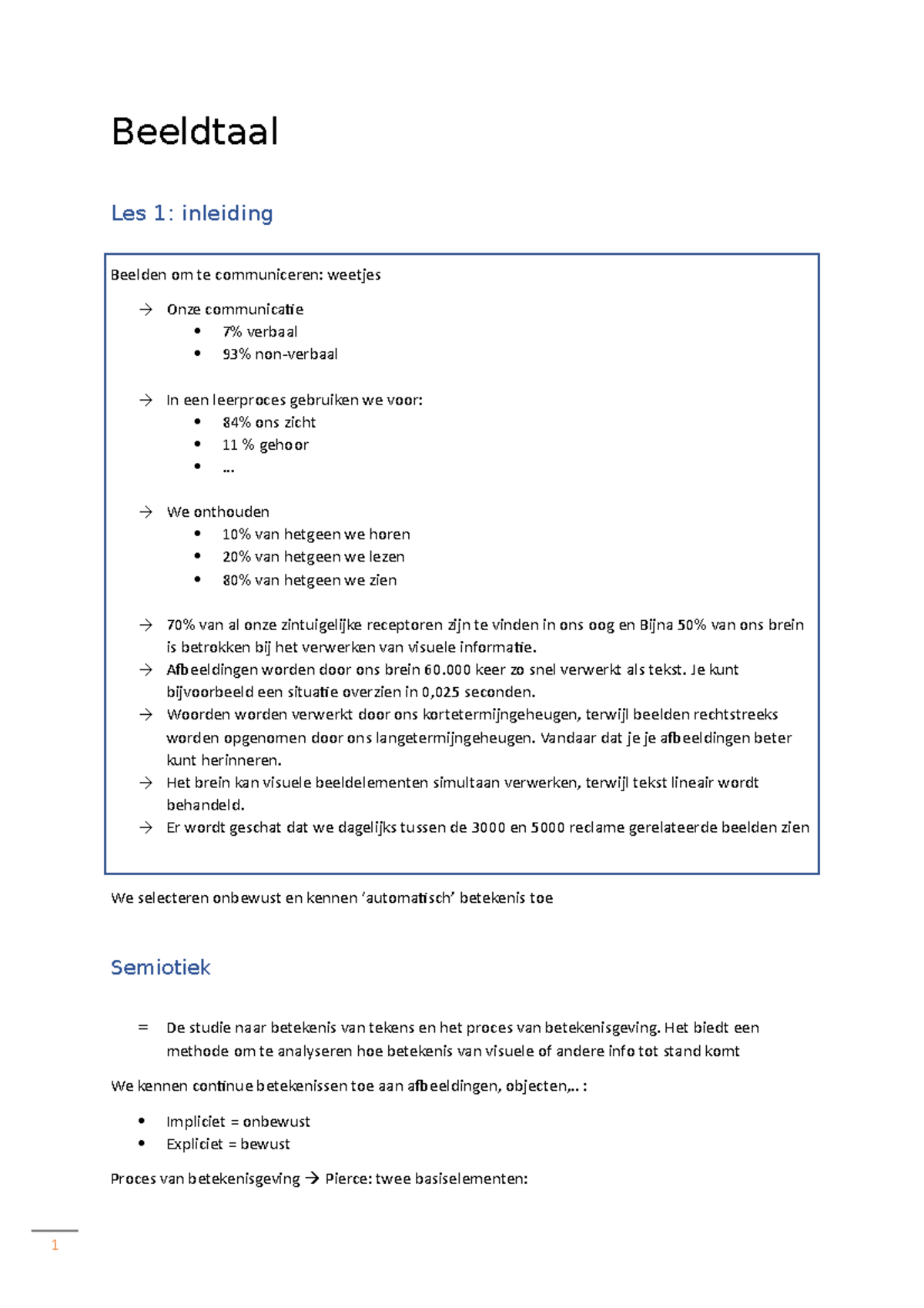 Beeldtaal - Afbeeldingen worden door ons brein keer zo snel verwerkt ...