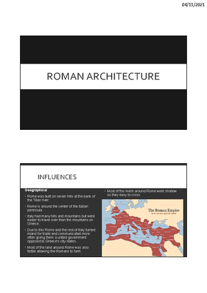 ONE INFLUENCE OF THE RENAISSANCE ARCHITECTURE - Vertical & Horizontal ...
