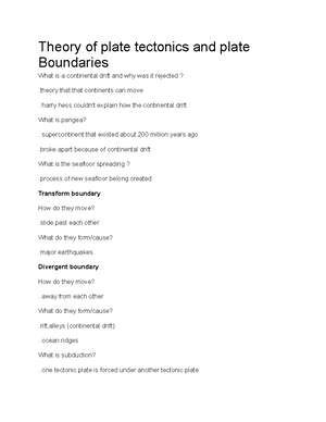 Plate Boundaries student Virtual Lab Guide - Virtual Lab: Plate ...