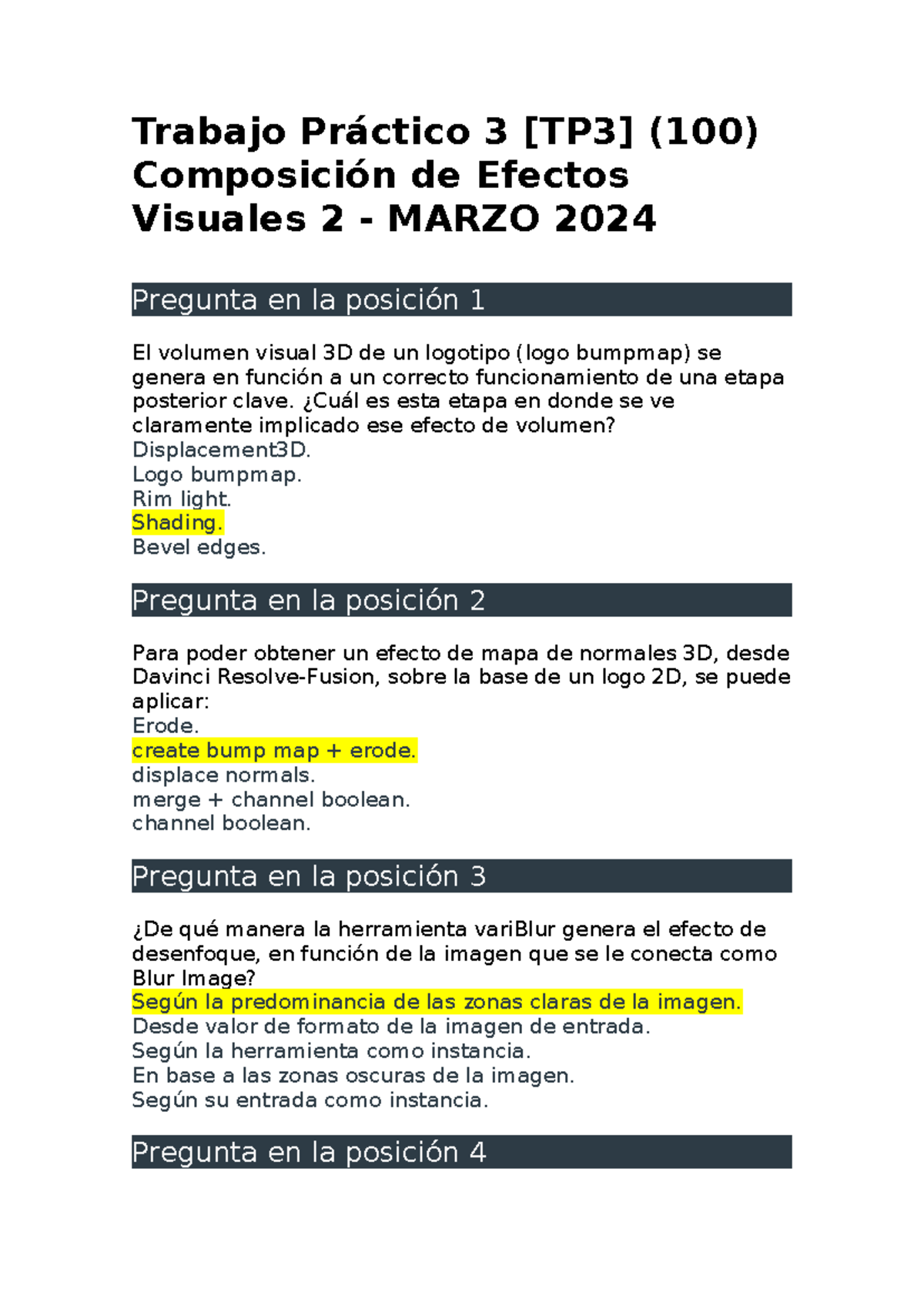 TP3 Composición de efectos visuales 2 (100%) - Trabajo Práctico 3 [TP3] (100) Composición de ...