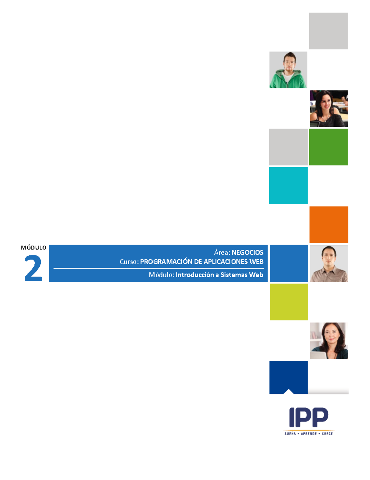 M2 - Programación aplicaciones web - 2 ¡rea: NEGOCIOS Curso: PROGRAMACI”N DE APLICACIONES WEB ...