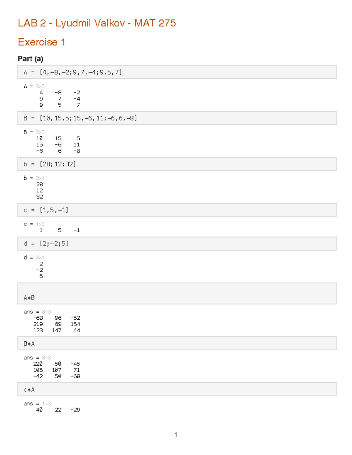 Lab 2 template homework - Part (a) ####### 1 5 - LAB 2 - Lyudmil Valkov ...