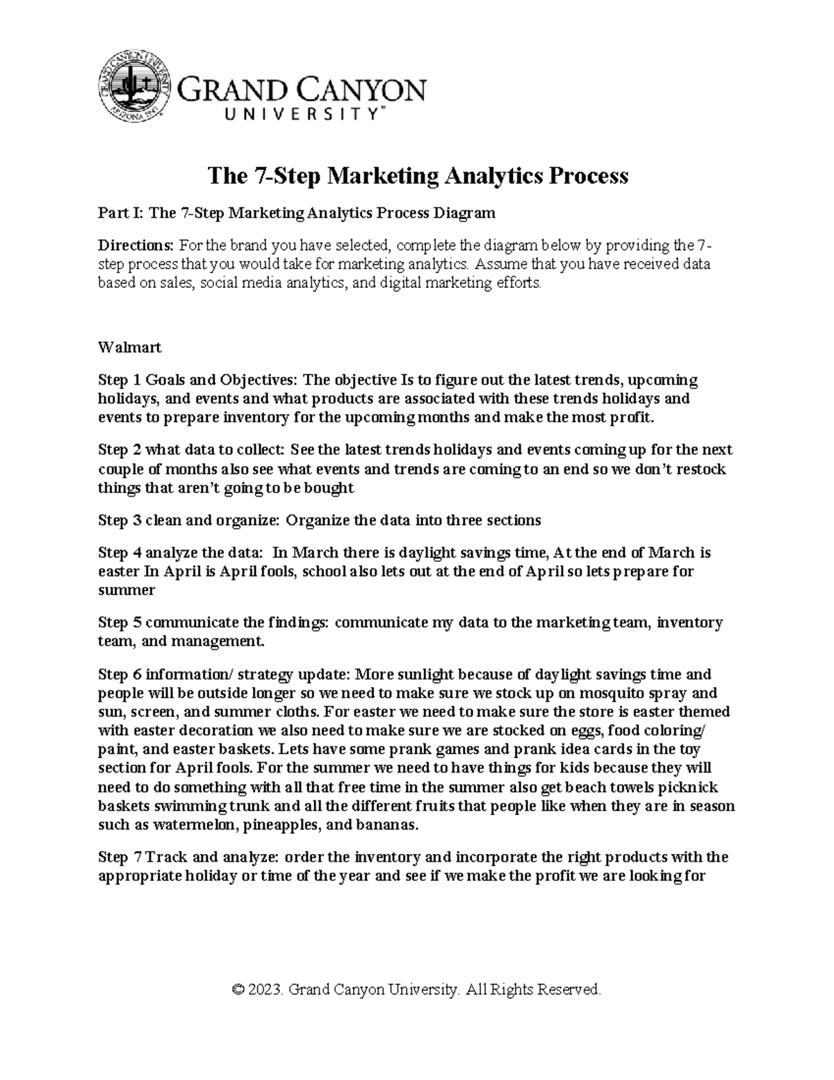 7 step marketing analytics process - The 7-Step Marketing Analytics ...