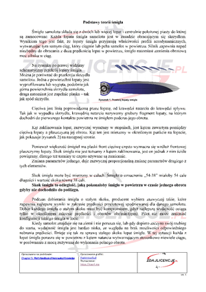 Zasady lotu - zagadnienia ULC - Samolot w przestrzeni osie : podluzna ...
