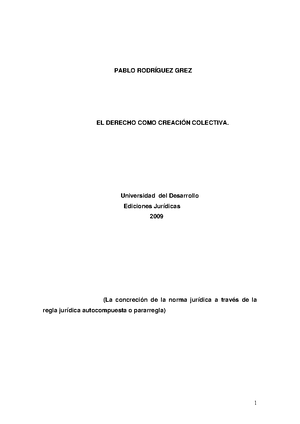 teoria de la ley Isabel wigg - Unidad 1: El derecho civil como base del ...