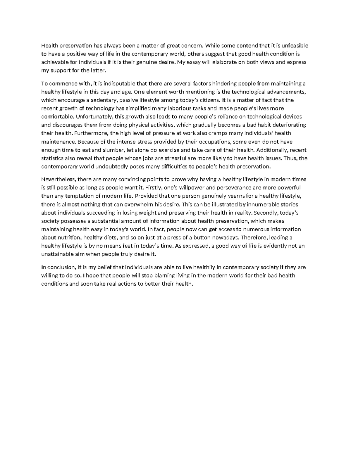 Health condition - cửgfrgw - Health preservation has always been a ...