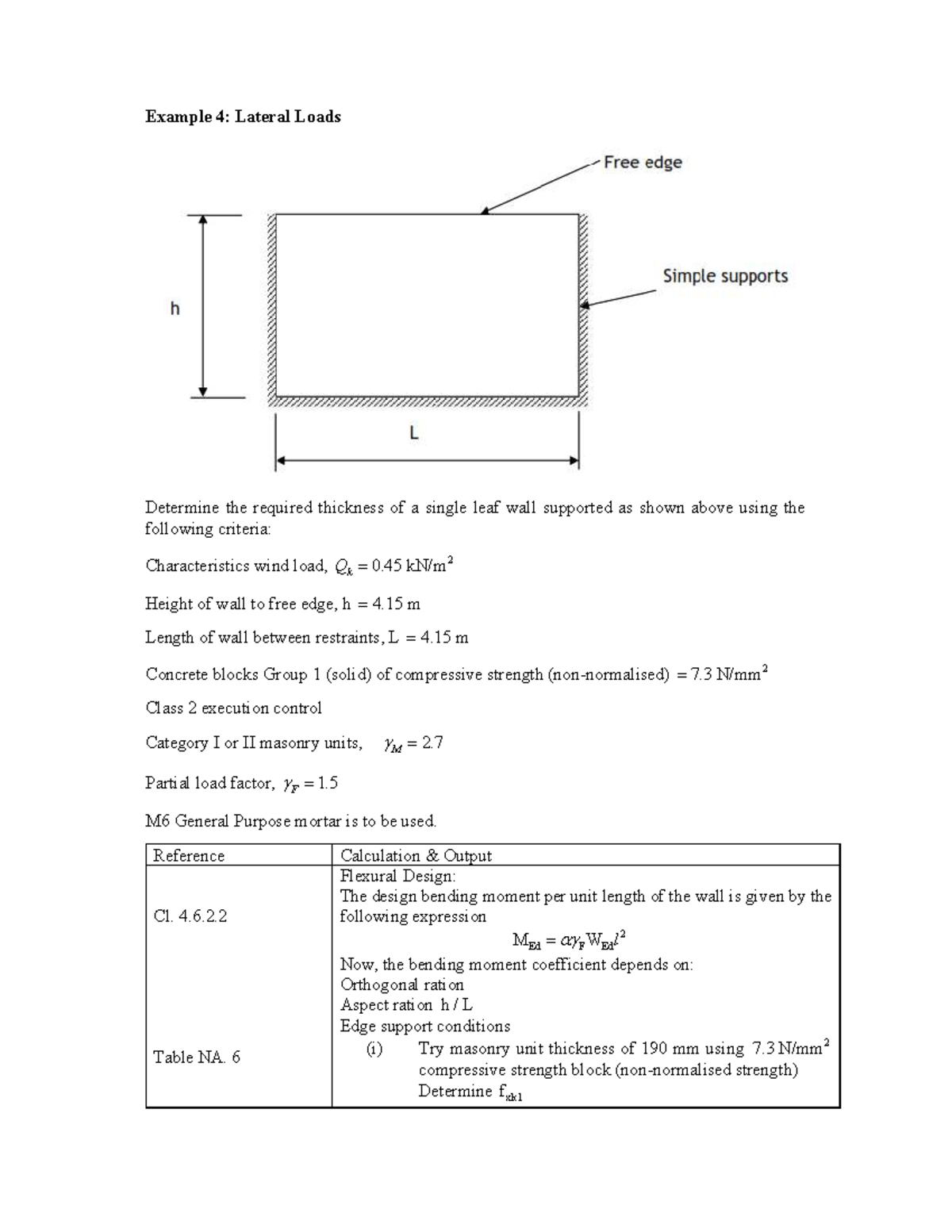 Example 4 - Summary Ordinary diploma civil and building engineering ...