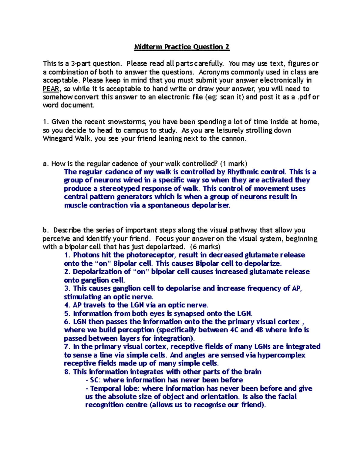 HK Practice Question 2 - notes - Midterm Practice Question 2 This is a ...