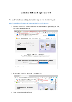 Cs409p assignment - CS409P –Introduction to Database Administration (Practical) Assignment No ...