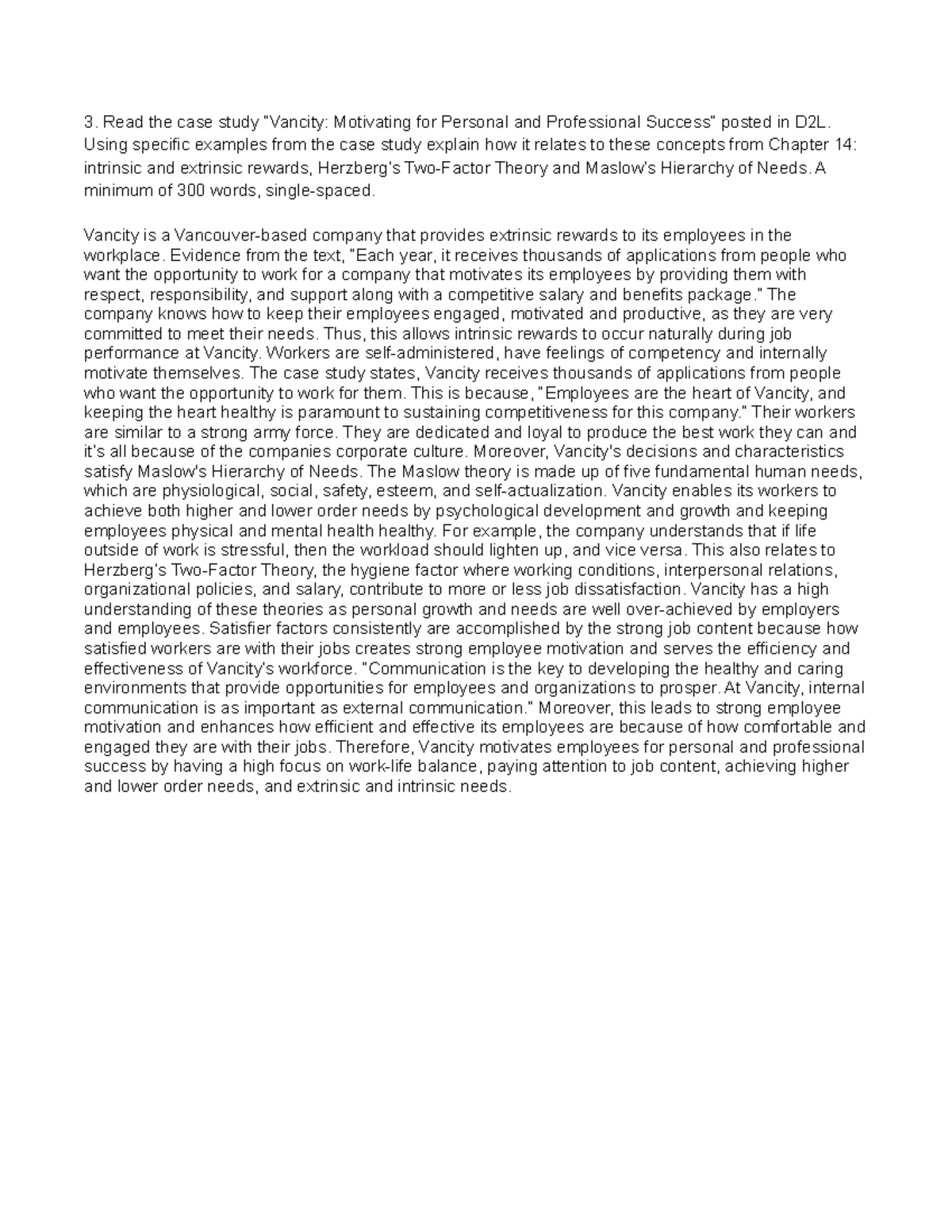 GMS Vancity - Read the case study “Vancity: Motivating for Personal and ...