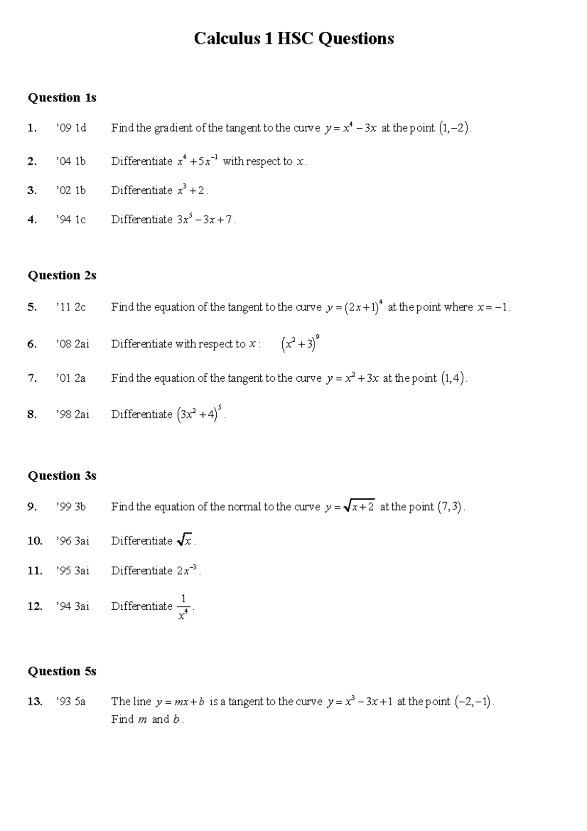 04 - Introductory Calculus - ####### ####### ####### - Studocu