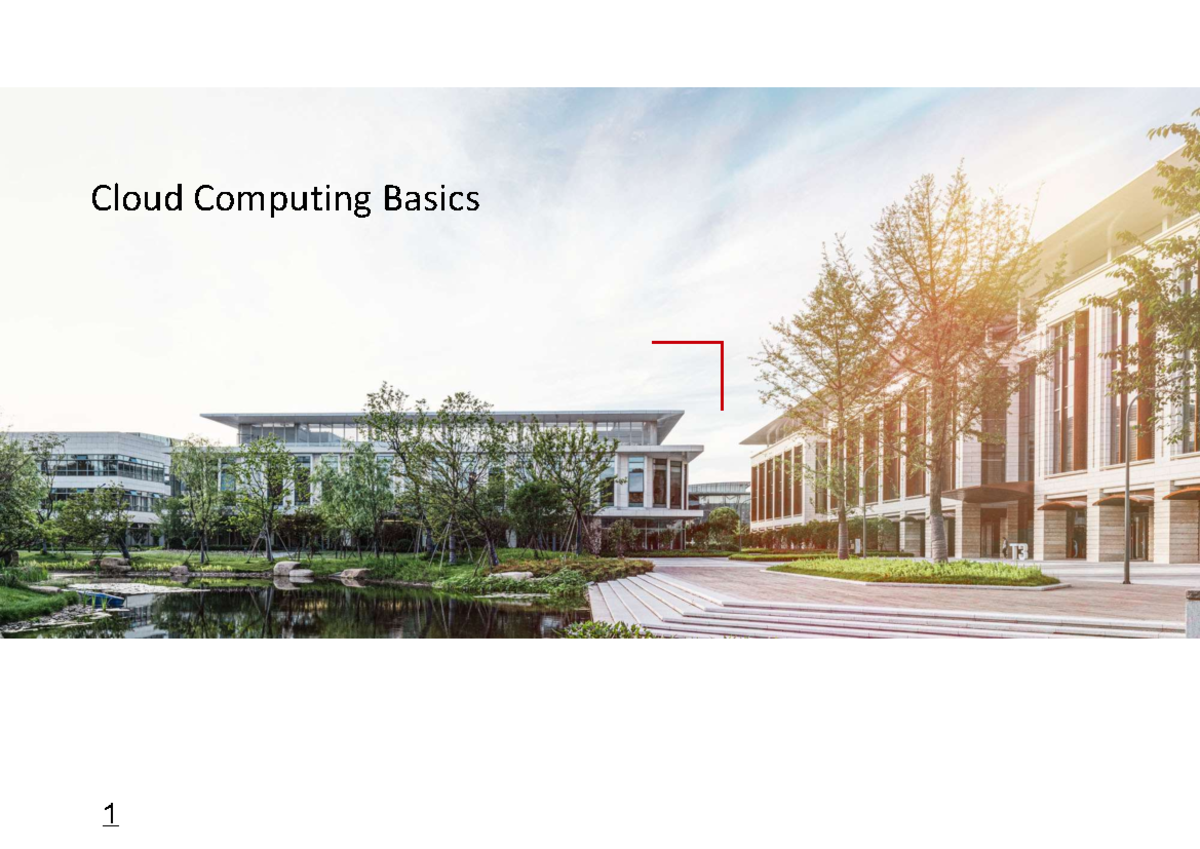 01 Cloud Computing Basics - Cloud Computing Basics Foreword Enterprises ... 01 Cloud Computing Basics - Cloud Computing Basics Foreword Enterprises ...