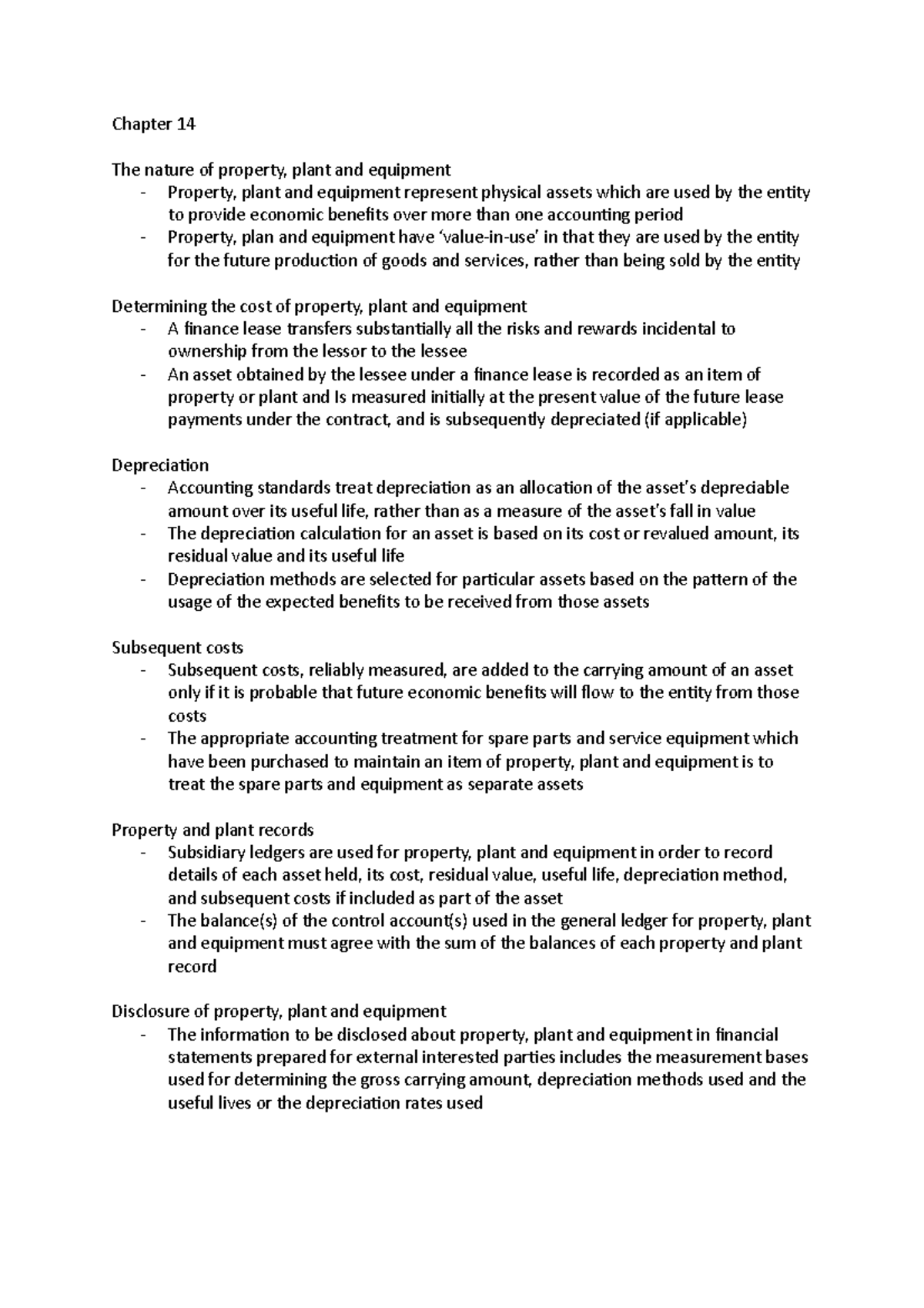 Chapter 14 - Financial Accounting at UWA 2017 with Leo Langa Textbook ...