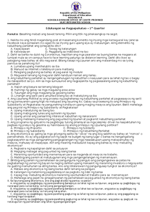Human Reproductive System - Science and Health 5 Module 1 THE HUMAN ...