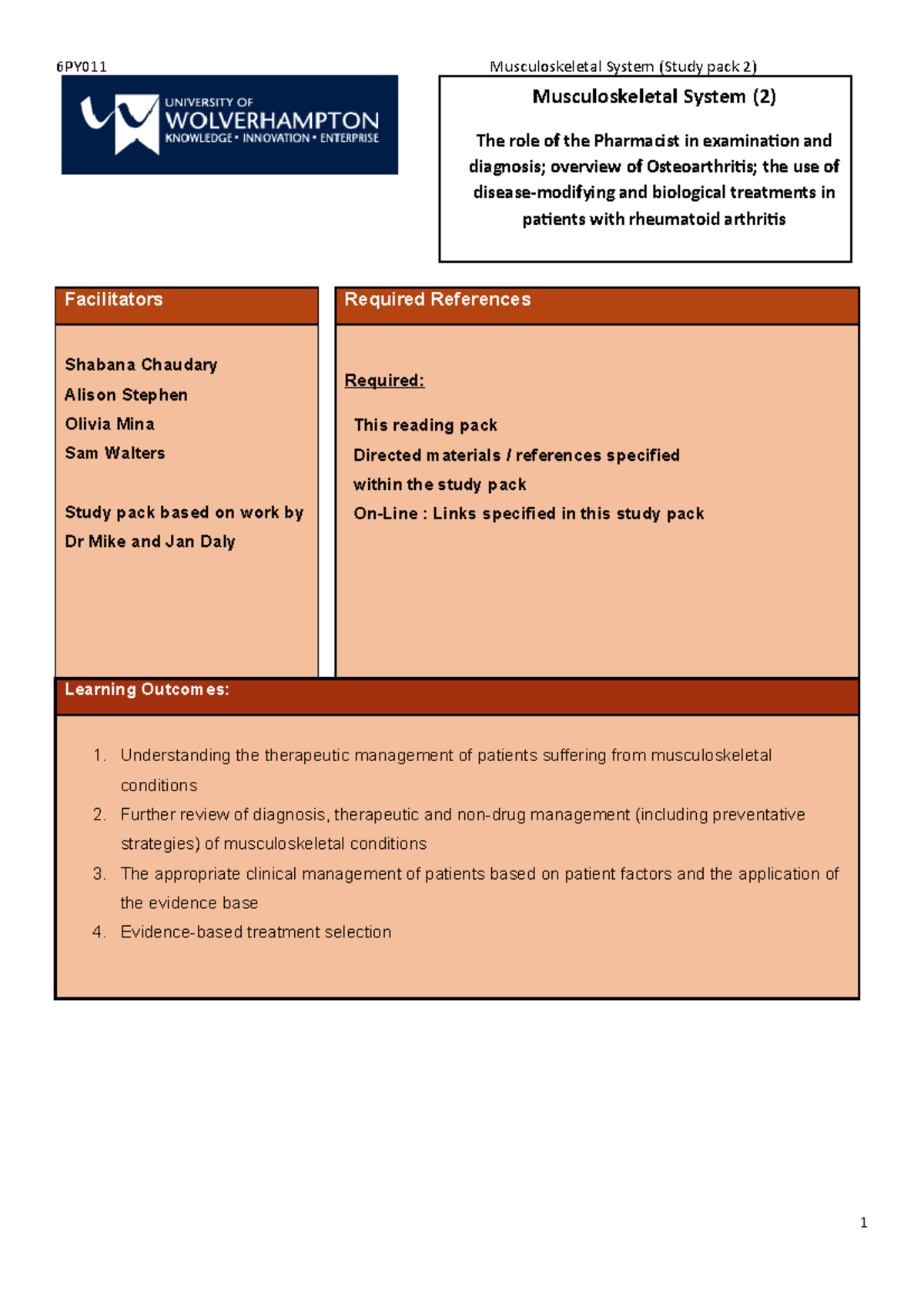 6PY011 MSS study pack 2022 Final version Updated - Facilitators ...