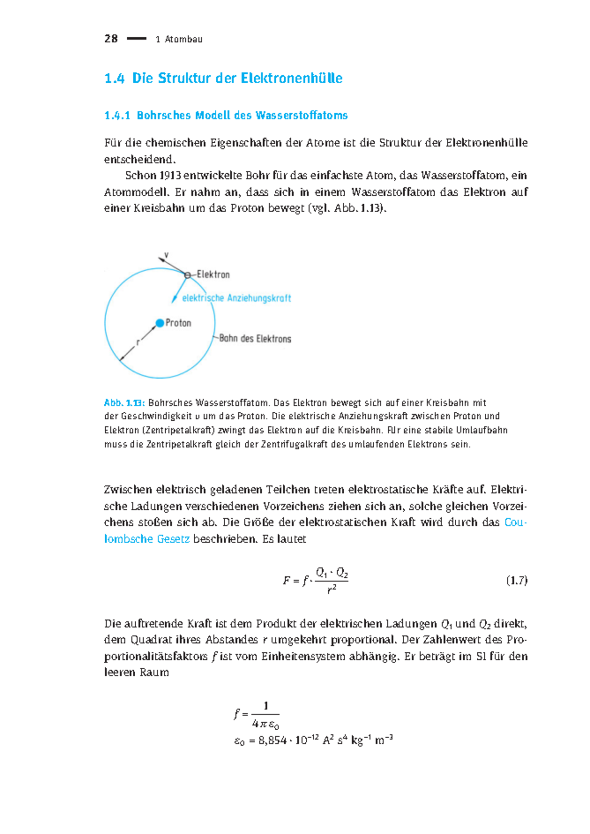 1-Atombau 50 - Erklärung - 28 1 Atombau 1. 4 Die Struktur der ...