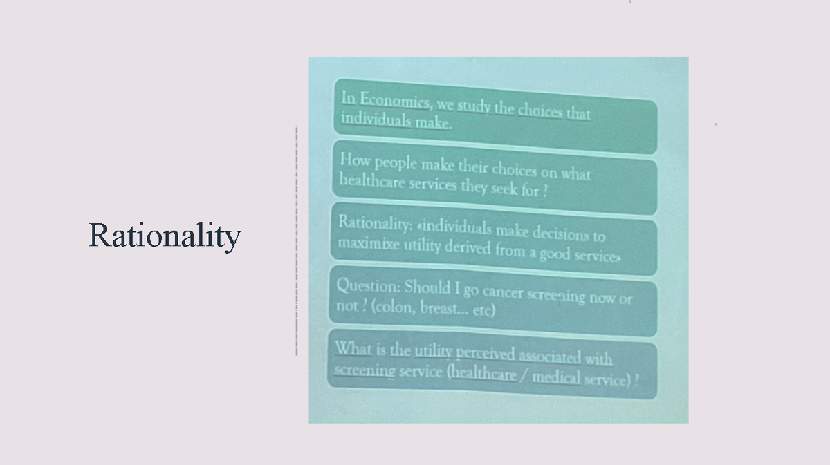 notes for lesson - Introduction to Economics - Rationality Loading ...