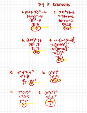 Mod 7.1 try it examples - completed assignment - TRY IT! EXAMPLES ...