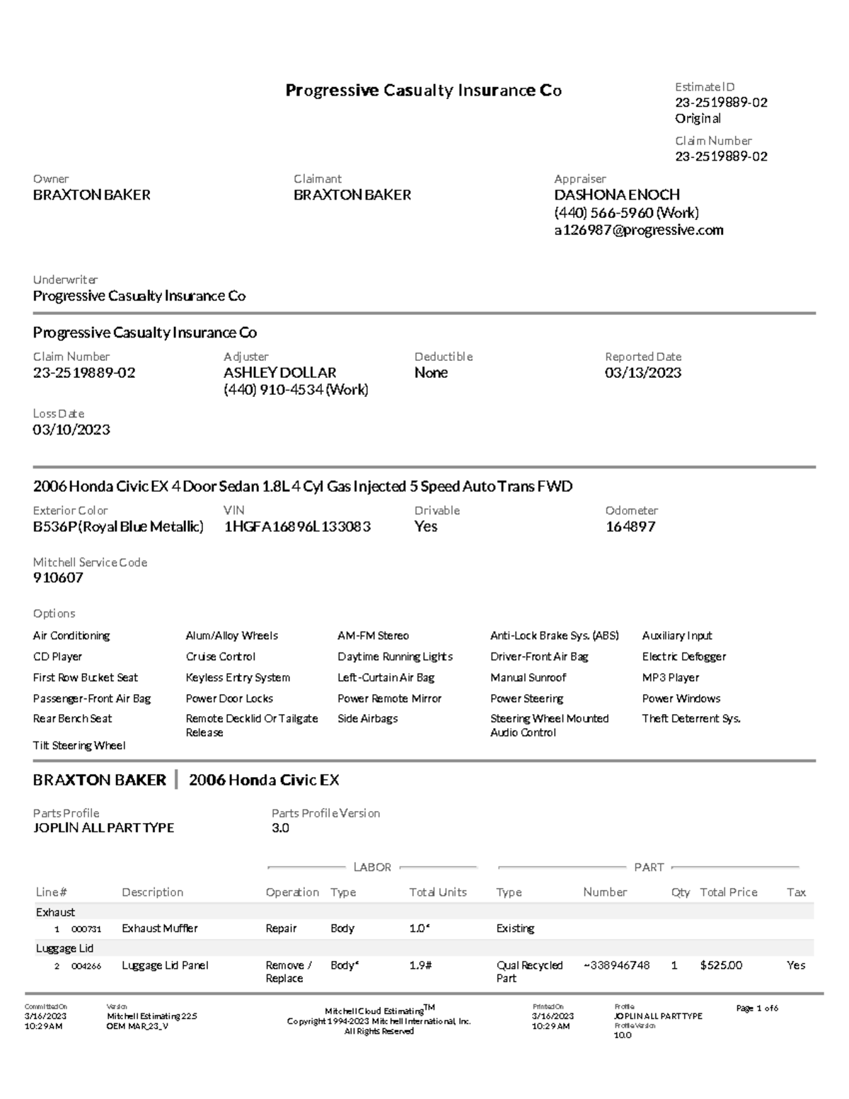 Estimate Print 0 0 - Math is fun - Progressive Casualty Insurance ...