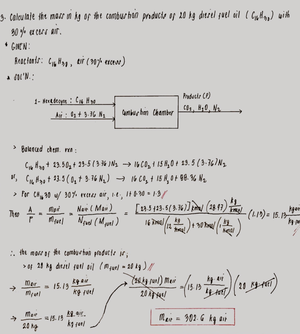 Combustion Engineering - Studocu