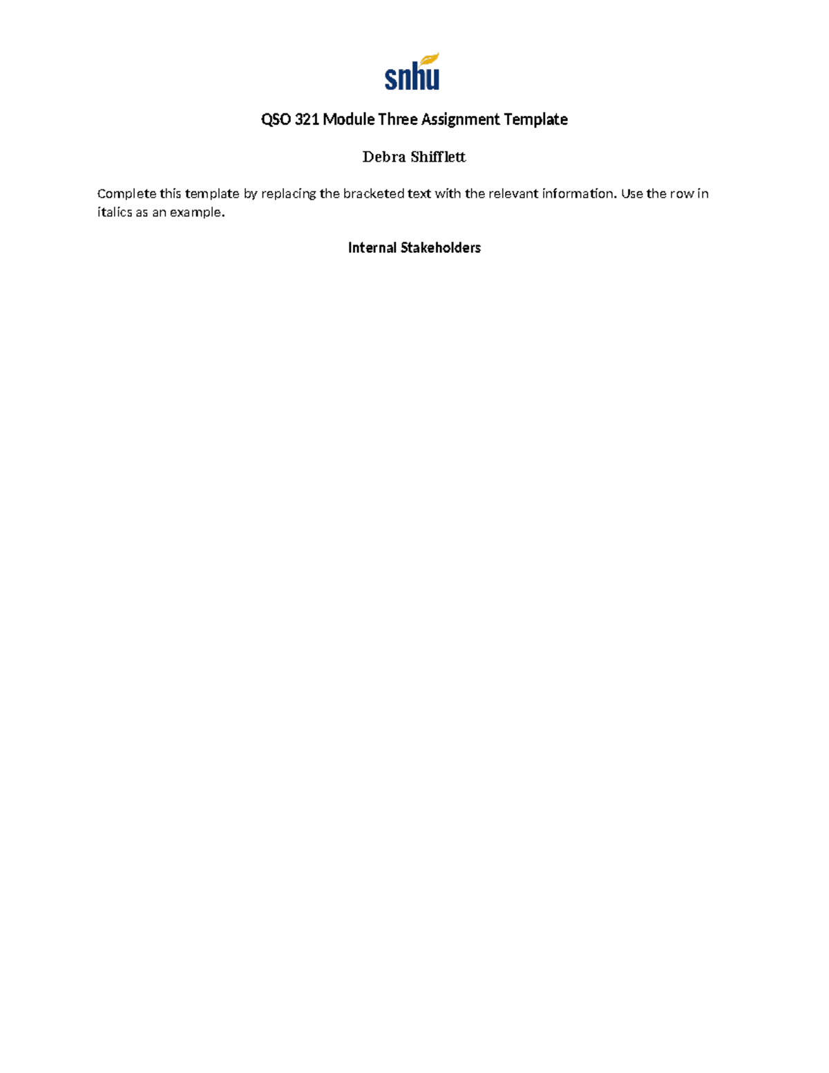 QSO 321 Module Three Assignment Template 0323 - QSO 321 Module Three ...
