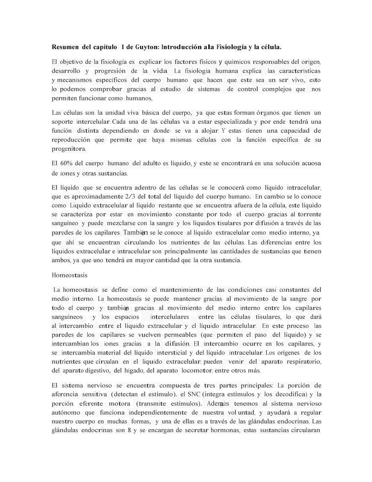 Pdf-resumen-capitulos-de-guyton compress - Resumen del capítulo 1 de Guyton: Introducción ala ...