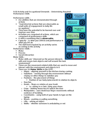 Activity analysis assignment - Activity Analysis Learning Activity ...
