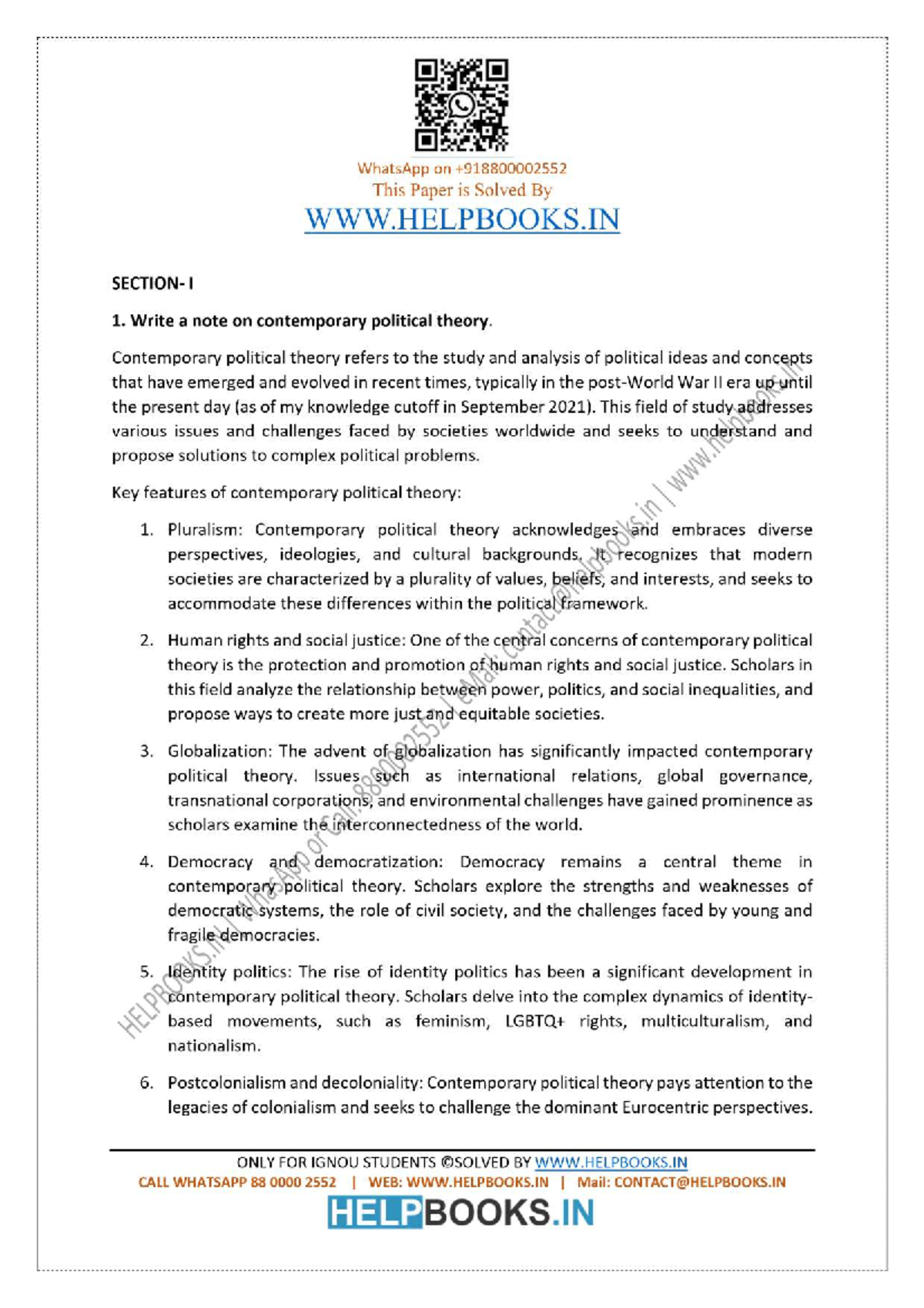 MPS 001 EM 2023 24 - Computer Science SL - Studocu