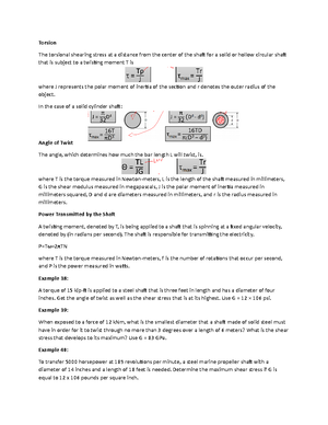 Toaz - machine design 1 - MACHINE DESIGN SOLVED PROBLEMS Determine the estimated weigh to fan A ...