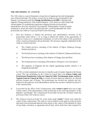 Doctrine of Tenure and Estates - English Concepts of Tenure and Estate ...
