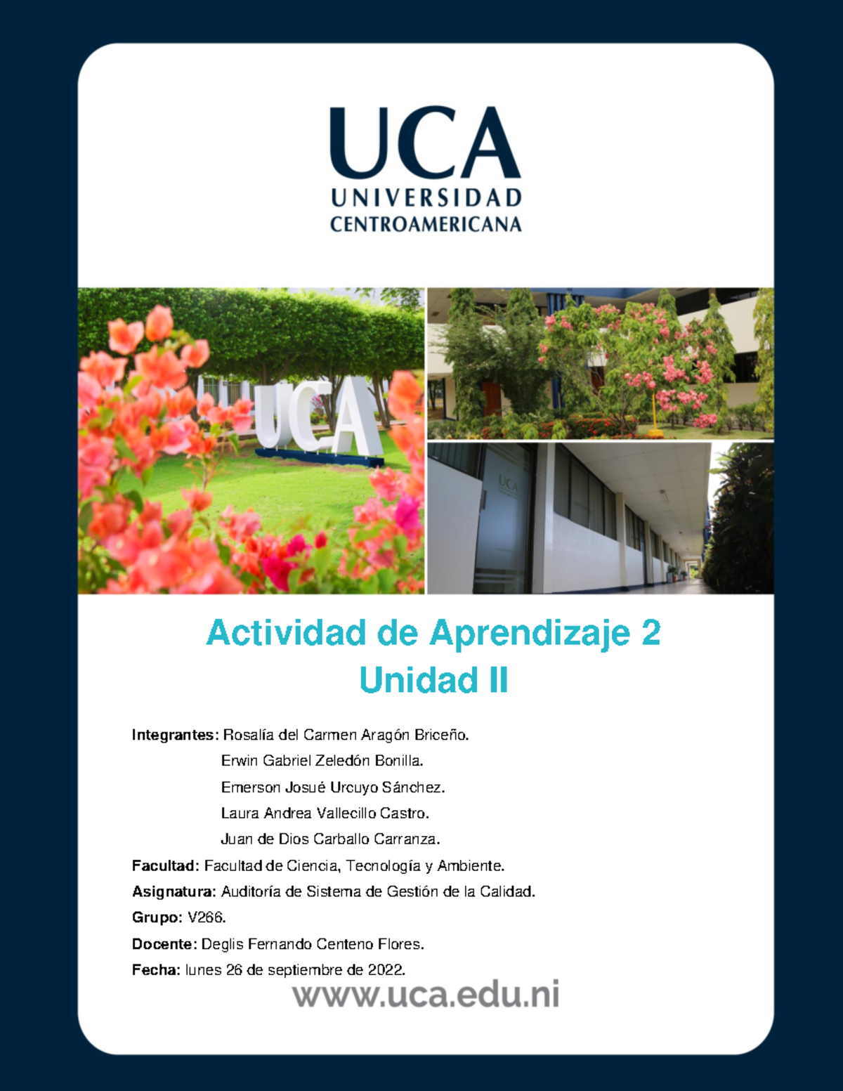 Actividad de Aprendizaje 2 - Unidad 2 - Actividad de Aprendizaje 2 ...