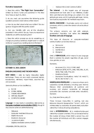 Lesson- Exemplar-6 Q1 Week1 - PILOT IMPLEMENTATION OF THE MATATAG K TO 10 CURRICULUM Week 1 ...