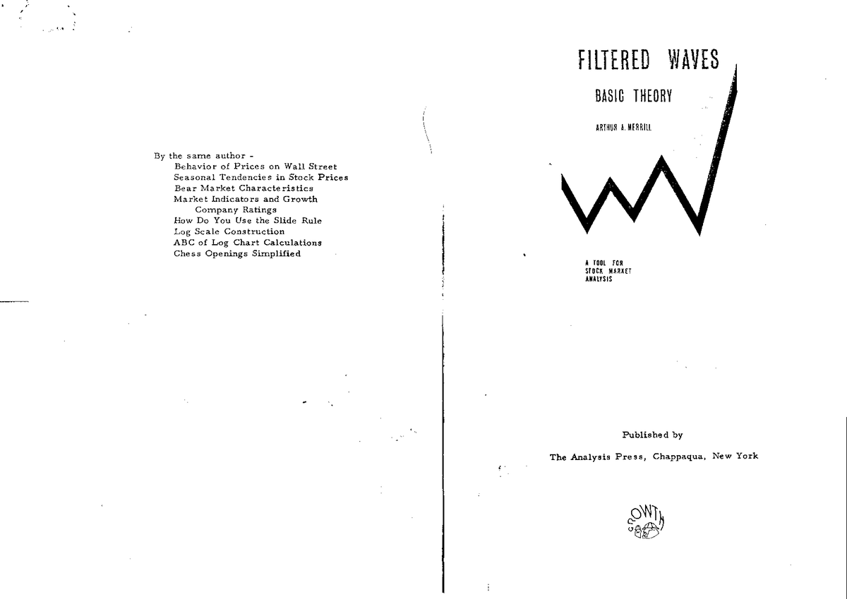 Arthur Merrill - Filtered Waves, Basic Theory - BANK 2007 - Studocu