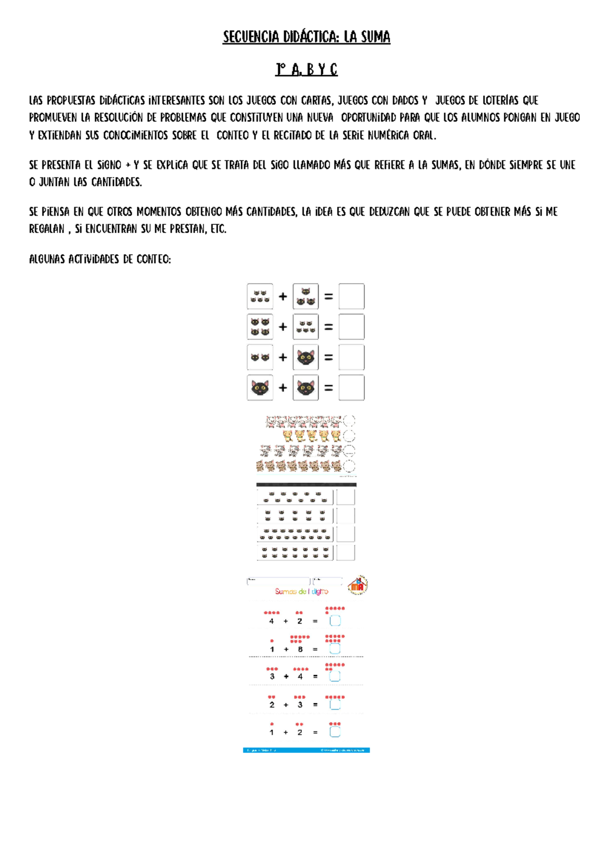 Secuencia didáctica la suma 20240424 224210 0000 - Secuencia didáctica ...