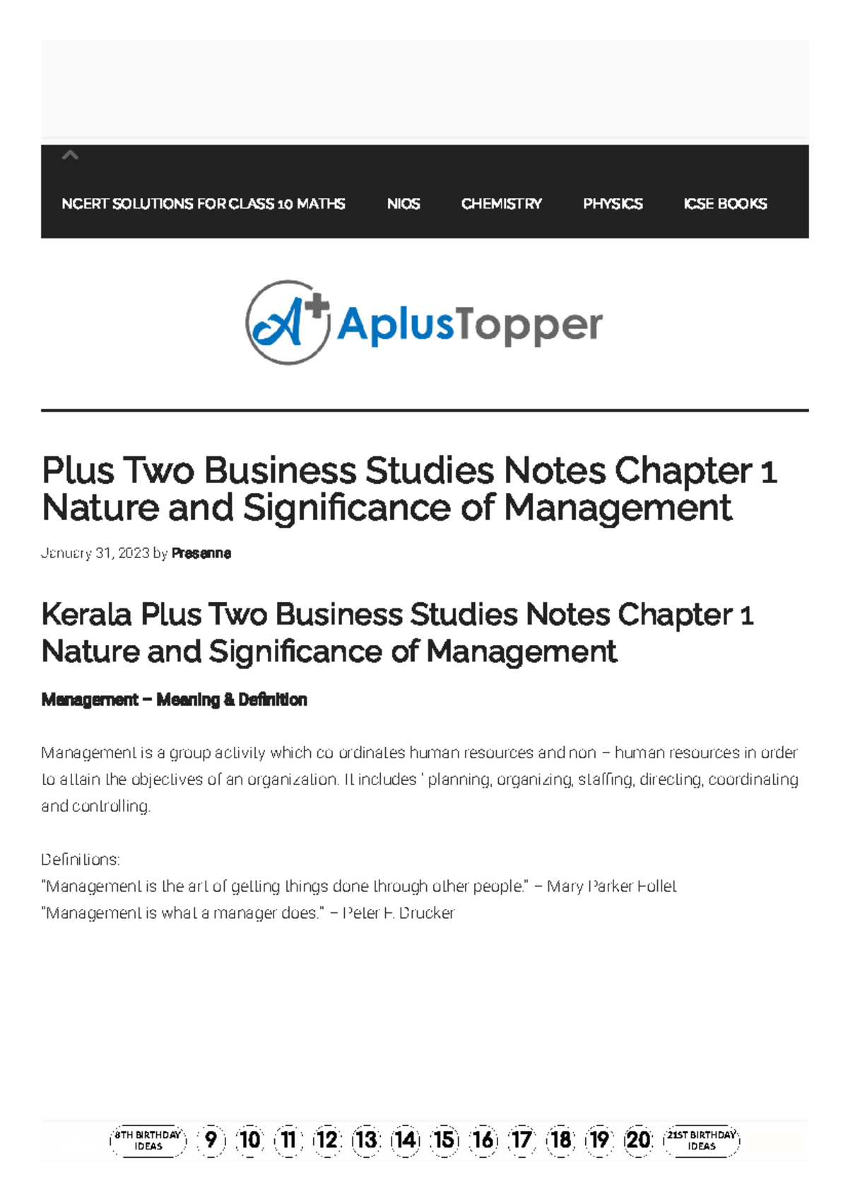 Chapter 1 (nature and significance of business) - Plus Two Business ...