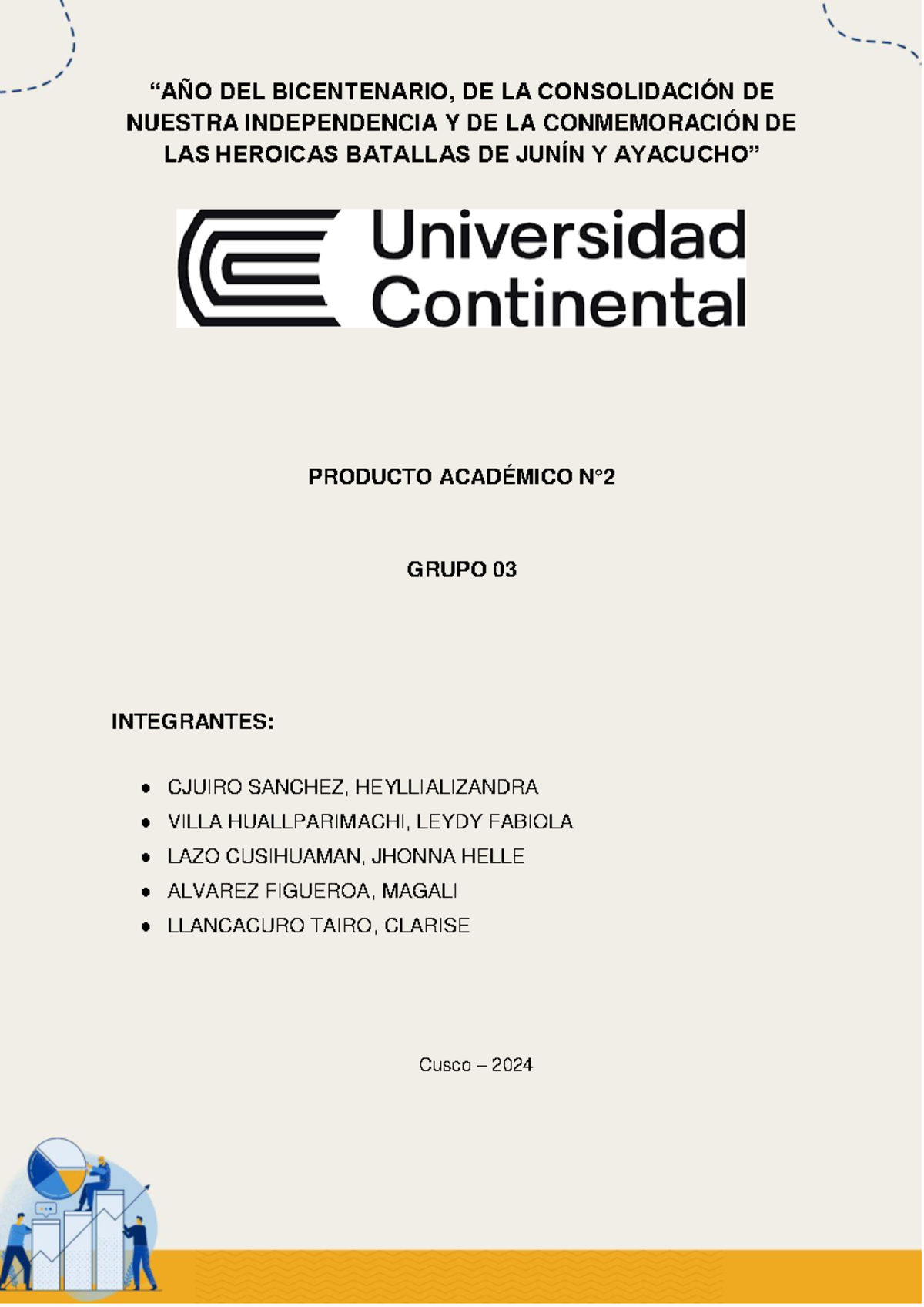 YUPI Valley PA2 - PRODUCTO ACADEMICO NUMERO 2 CE FUNDAMENTOS DE MARKETING - “AÑO DEL ...