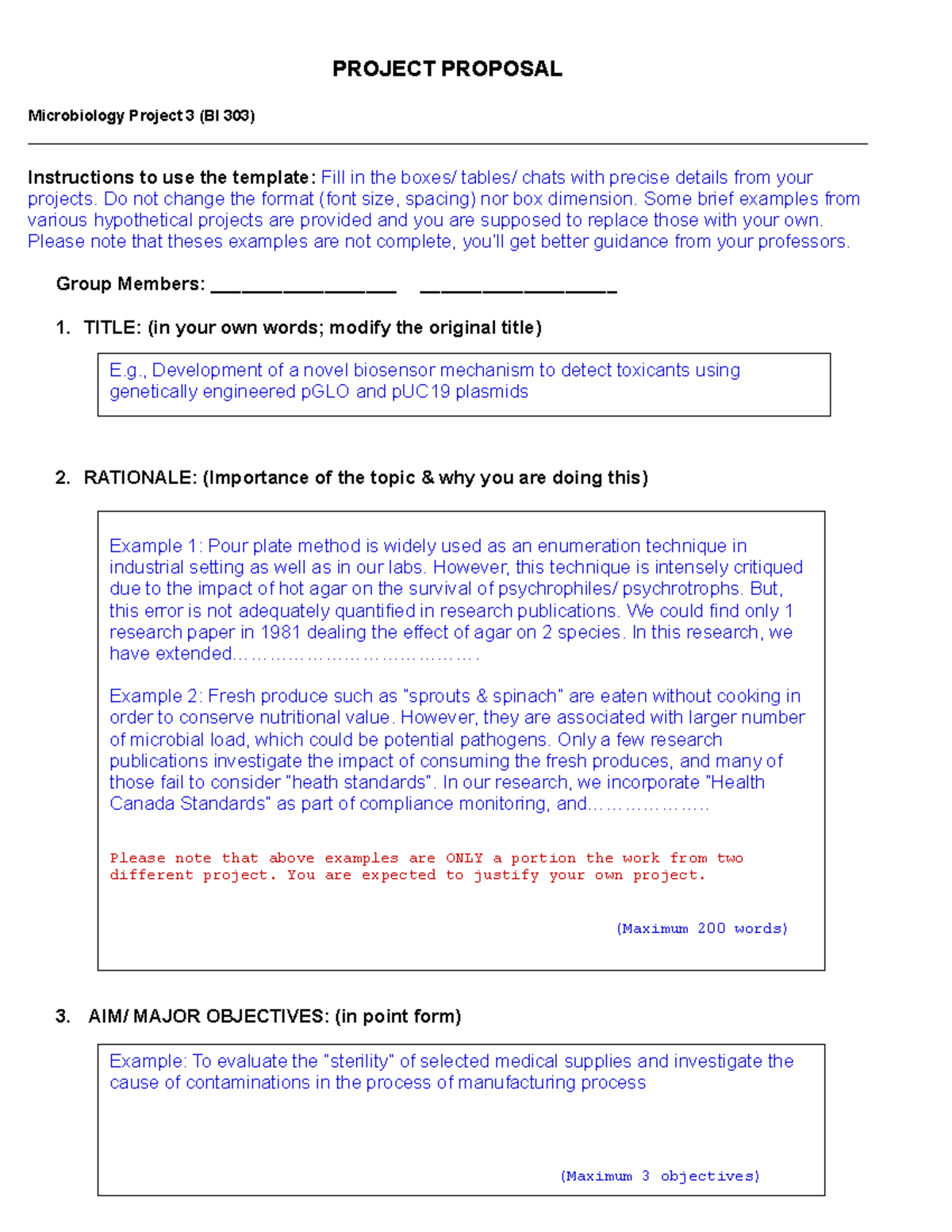Project Proposal Template F 2023 Version A - PROJECT PROPOSAL ...