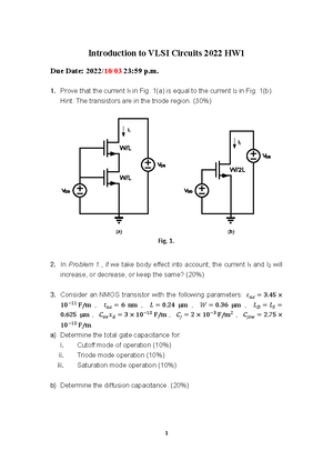 [Solved] 7 Use a standard FO4 delay circuit and HSPICE to derive the - Vlsi Design - Studocu