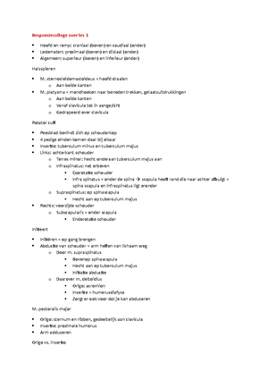 Histologie thema 4 epitheel - I. INLEIDING: KENMERKEN, OORSPRONG EN ...