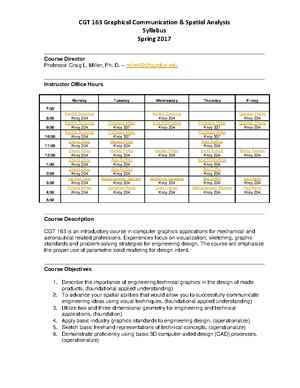 CGT 163 Digital Portfolio Requirements spring 2020 - CGT 163: Graphical ...
