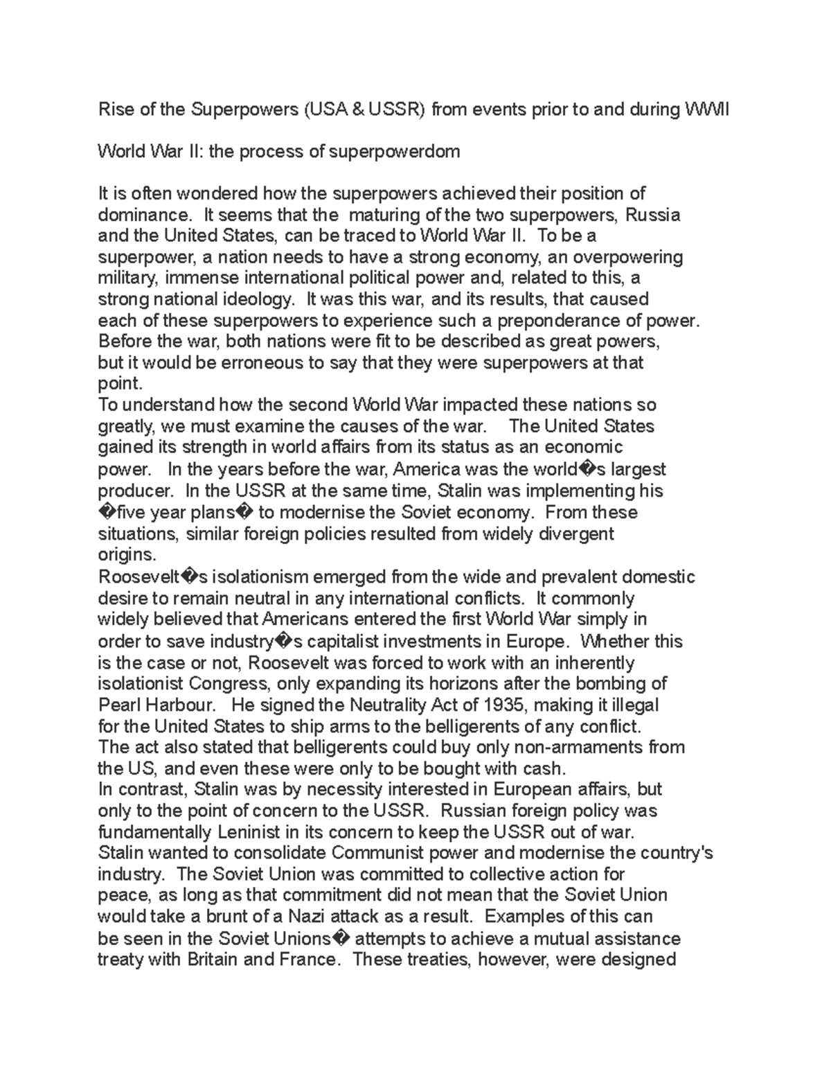 Music Punk Rock It is often wondered how the superpowers achieved their ...