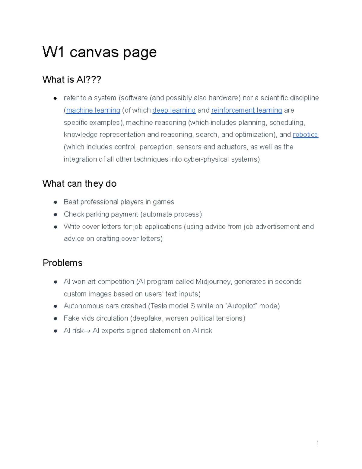 HS - Entire module worth of notes. comprehensive and contains all the ...