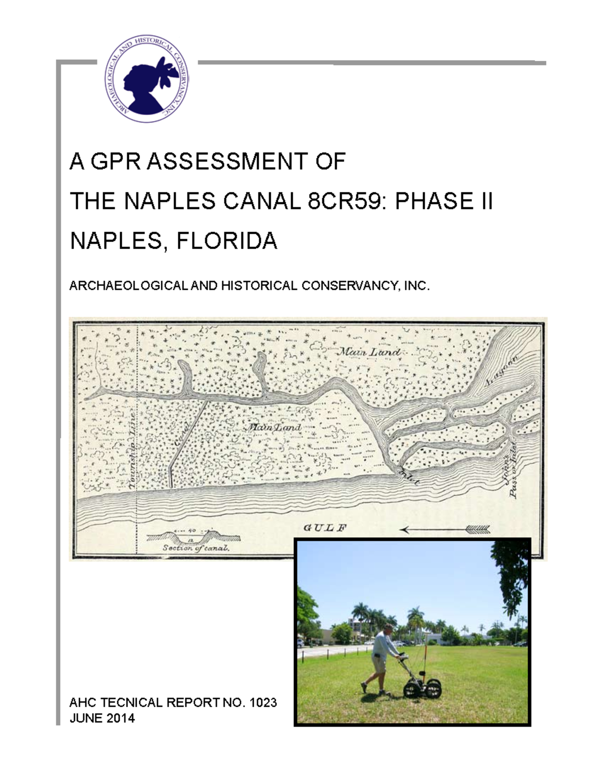 GPR-6-2014 - GPR-6-2014 - A GPR ASSESSMENT OF THE NAPLES CANAL 8CR59: PHASE II NAPLES, FLORIDA ...
