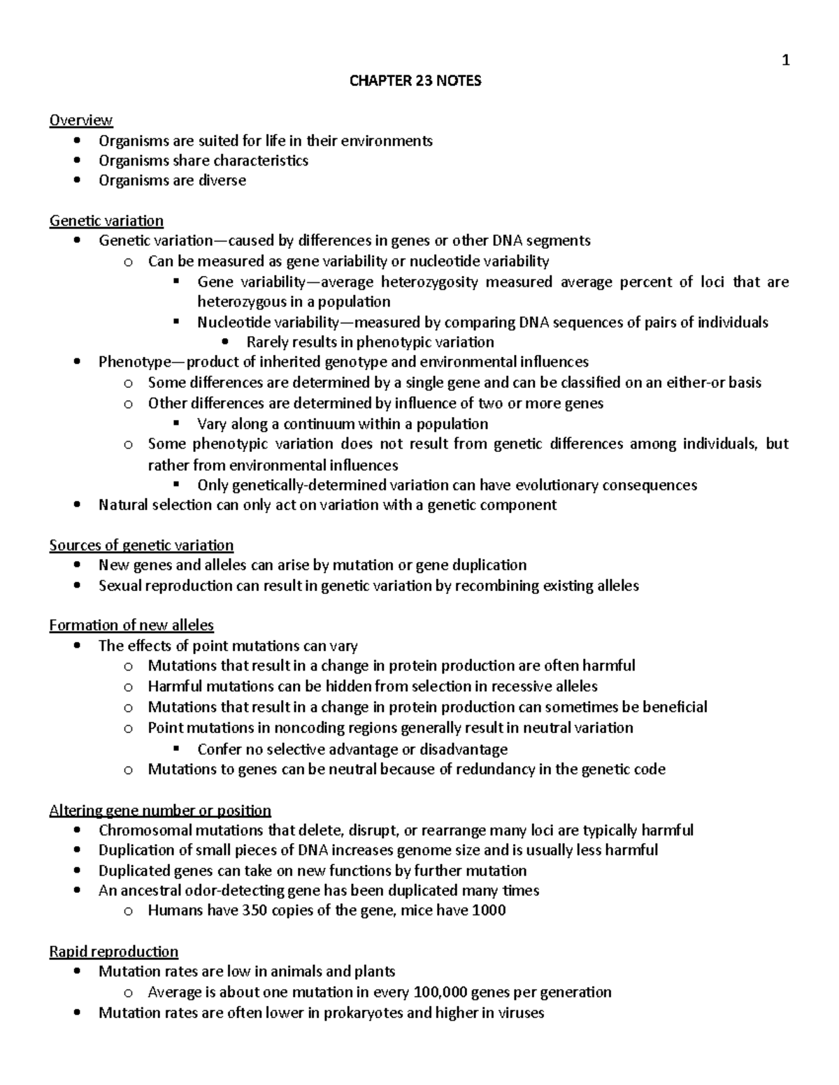 2 Biology 2016-3-14 chapter 22 descent with modification notes ...