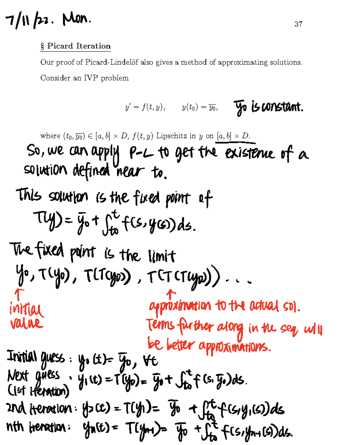 7:11 lec - Summer 2022 Math 135 with professor Tyler Arant, lecture ...