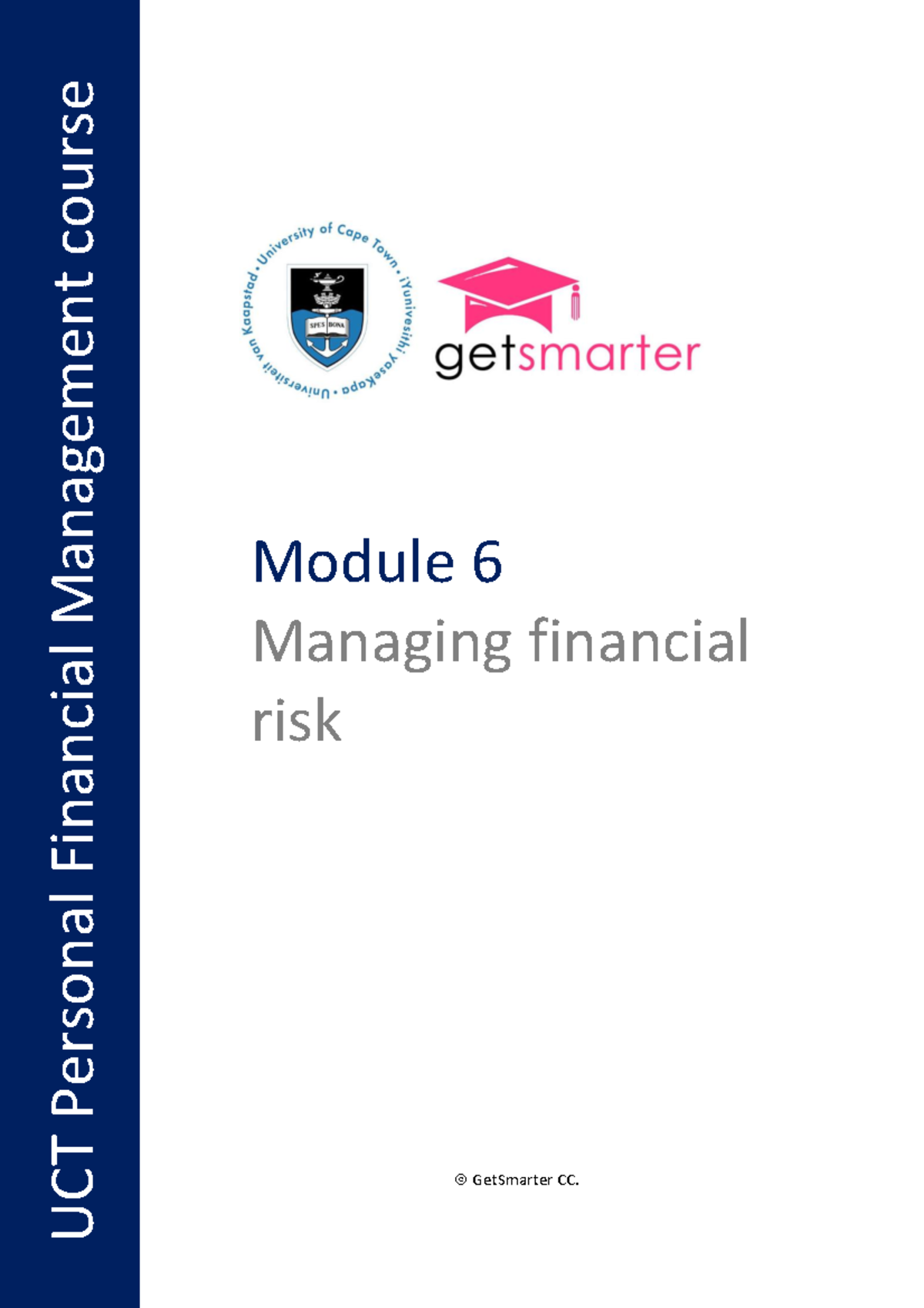 Module 6 - Study Notes - UCT Personal Financial Management course ...