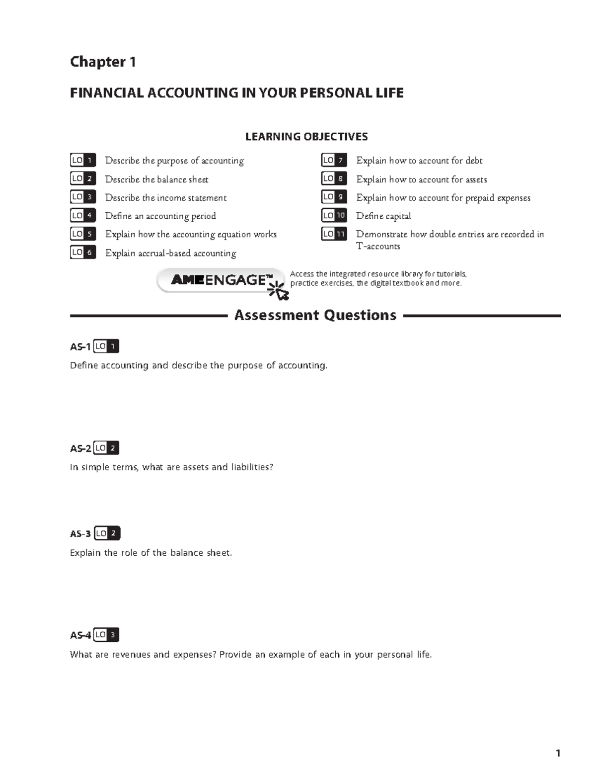 Hfa 2nd workbook se ch 1 - Plese help me through out - Chapter 1 ...