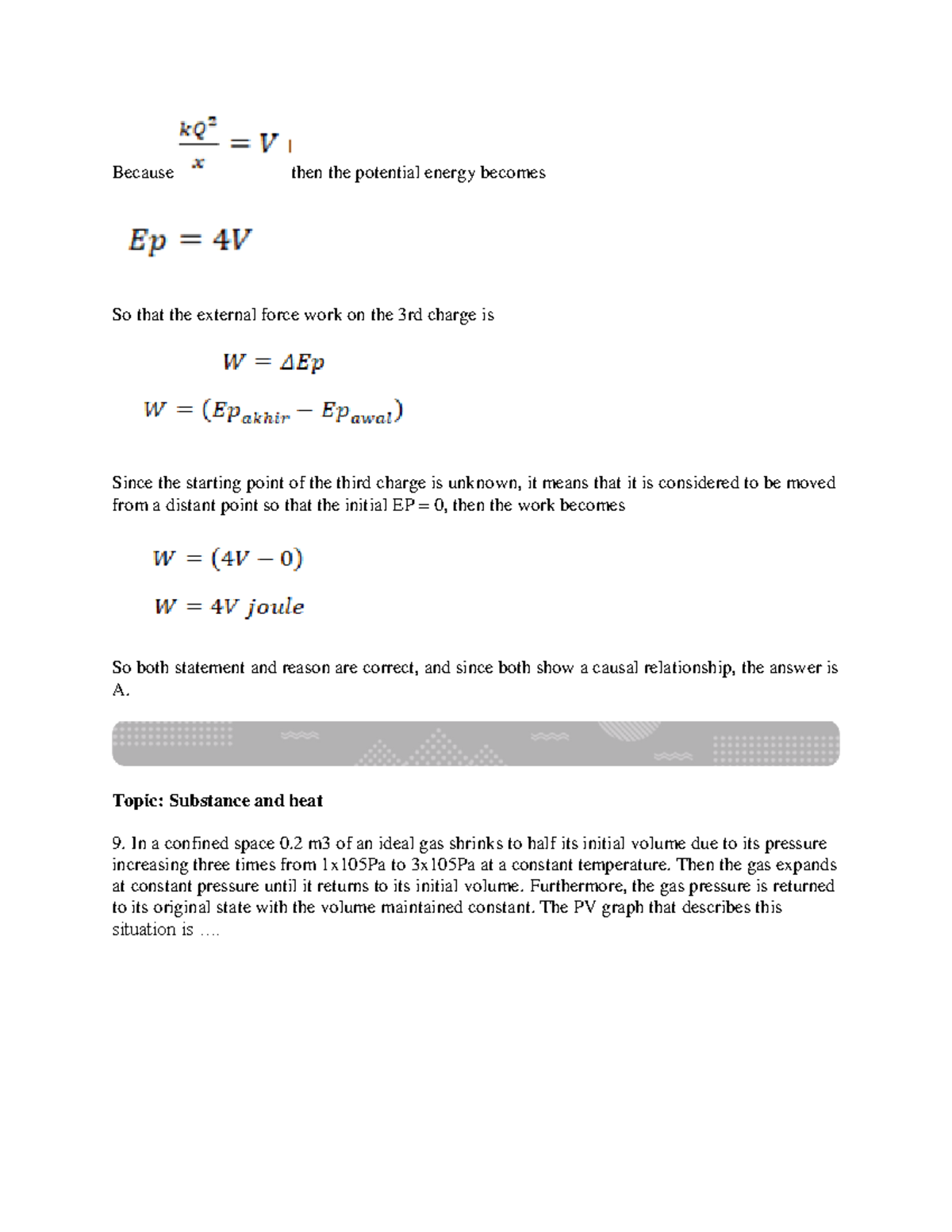 Newton's laws of motion exercise (physics)-5 - Because then the ...