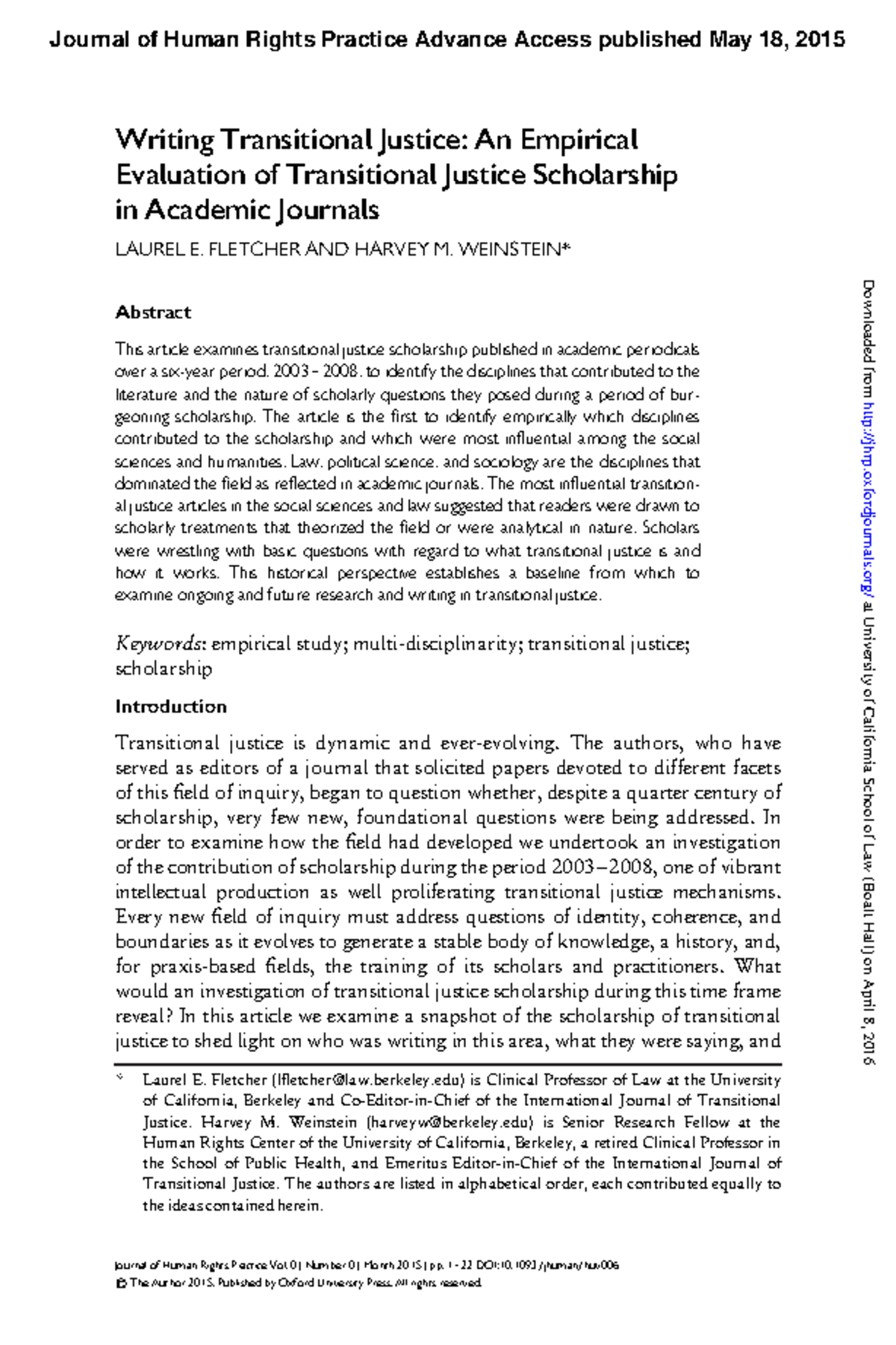 J-Human-Rights-Practice-2015-Fletcher-jhuman huv006 - Writing ...